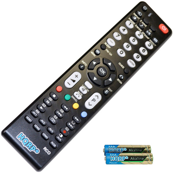 HQRP Remote Control for Hitachi Series LCD LED HD TV Smart 1080p 3D ...